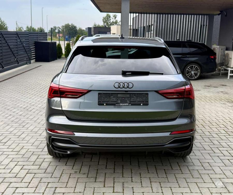 Pelēks Audi Q3 2022 Viļņa, ar dzinēja tilpumu 1.40 L un nobraukumu 147 tūkst. km par 23790 €, foto 7 vietnē AUTOMOTO.COM.LV