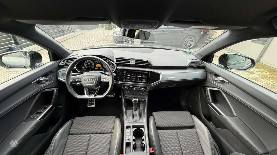 Pelēks Audi Q3 2022 Viļņa, ar dzinēja tilpumu 1.40 L un nobraukumu 147 tūkst. km par 23790 €, foto 8 vietnē AUTOMOTO.COM.LV