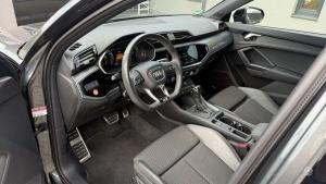 Pelēks Audi Q3 2022 Viļņa, ar dzinēja tilpumu 1.40 L un nobraukumu 147 tūkst. km par 23790 €, foto 9 vietnē AUTOMOTO.COM.LV