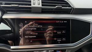 Pelēks Audi Q3 2022 Viļņa, ar dzinēja tilpumu 1.40 L un nobraukumu 147 tūkst. km par 23790 €, foto 21 vietnē AUTOMOTO.COM.LV
