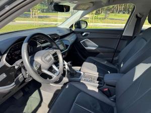 Grey Audi Q3 2022 in Utena, with an engine capacity of 1.97 L and mileage of 168 thousand km for 21400 €, photo 12 on AUTOMOTO.COM.LV