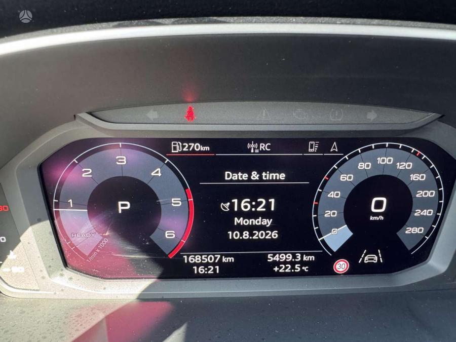 Pelēks Audi Q3 2022 Viļņa, ar dzinēja tilpumu 1.97 L un nobraukumu 168 tūkst. km par 21200 €, foto 16 vietnē AUTOMOTO.COM.LV
