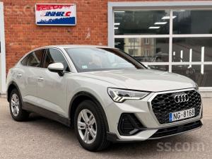 Pelēks Audi Q3 2022 Cēsis, ar dzinēja tilpumu 2.00 L un nobraukumu 70 tūkst. km par 31500 €, foto  vietnē AUTOMOTO.COM.LV