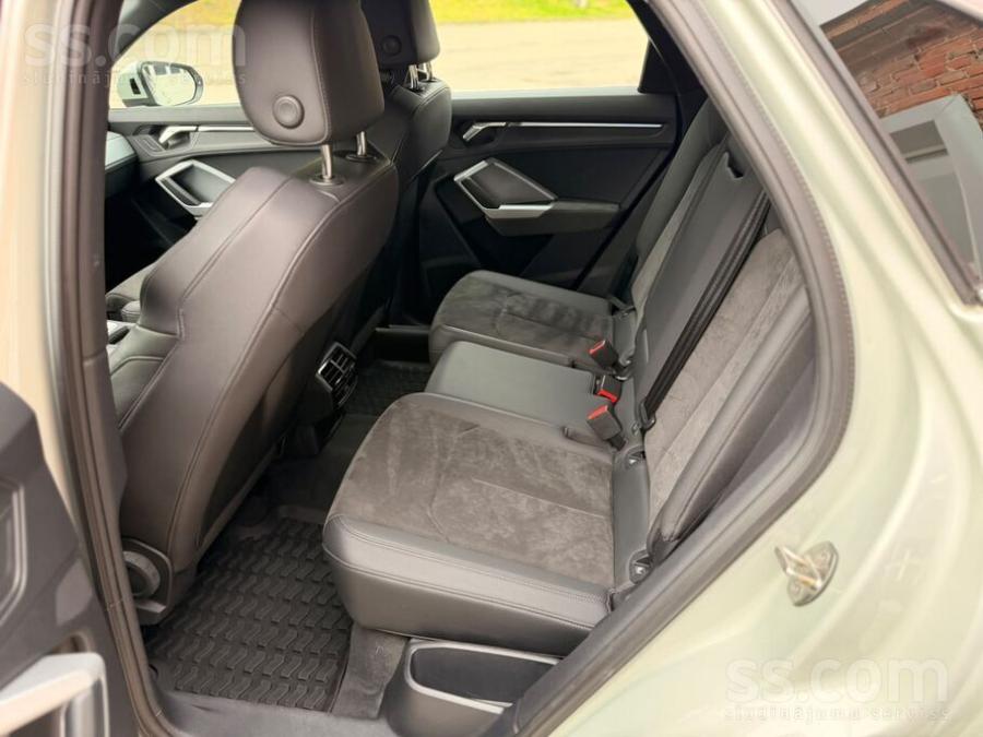 Pelēks Audi Q3 2022 Cēsis, ar dzinēja tilpumu 2.00 L un nobraukumu 70 tūkst. km par 31500 €, foto 7 vietnē AUTOMOTO.COM.LV