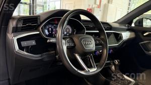 Pelēks Audi Q3 2022 Rīga, ar dzinēja tilpumu 2.00 L un nobraukumu 19 tūkst. km par 26900 €, foto 21 vietnē AUTOMOTO.COM.LV