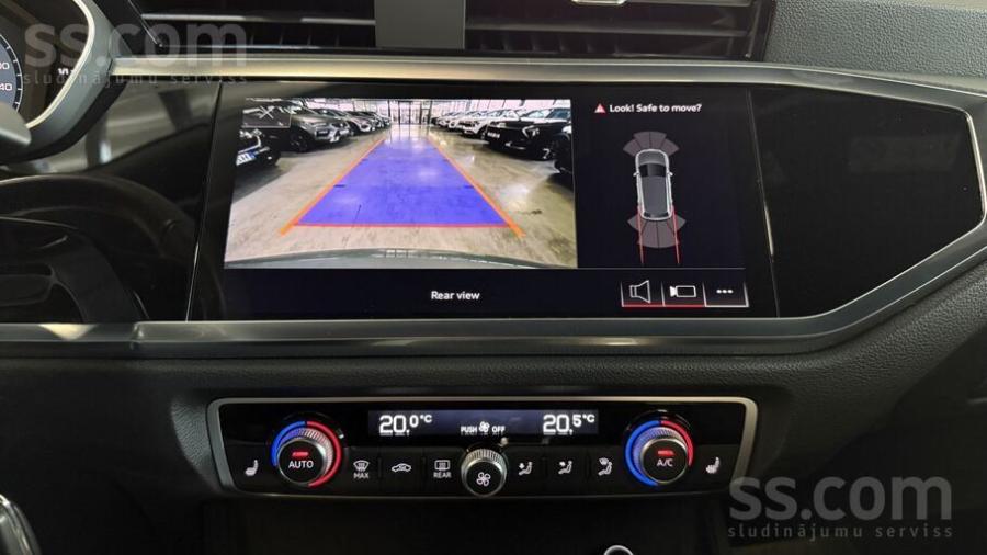 Pelēks Audi Q3 2022 Rīga, ar dzinēja tilpumu 2.00 L un nobraukumu 19 tūkst. km par 26900 €, foto 25 vietnē AUTOMOTO.COM.LV