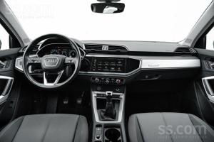Grey Audi Q3 2023 in Riga, with an engine capacity of 1.00 L and mileage of 19 thousand km for 23900 €, photo 28 on AUTOMOTO.COM.LV