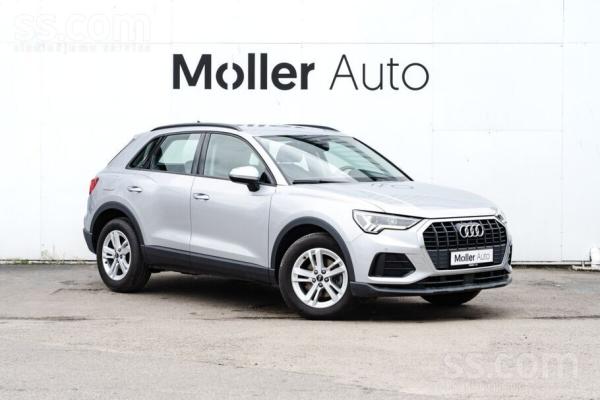 Grey Audi Q3 2023 in Riga, with an engine capacity of 1.50 L and mileage of 19 thousand km for 23900 €, photo 2 on AUTOMOTO.COM.LV