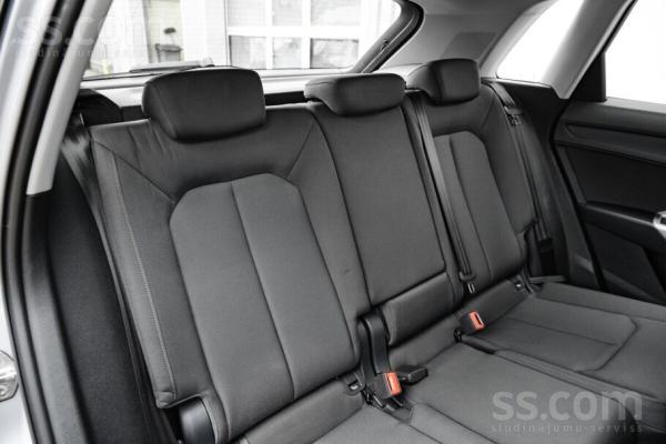 Grey Audi Q3 2023 in Riga, with an engine capacity of 1.50 L and mileage of 19 thousand km for 23900 €, photo 8 on AUTOMOTO.COM.LV