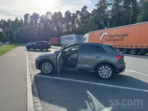 Grey Audi Q3 2023 in Riga, with an engine capacity of 1.50 L and mileage of 54 thousand km for 33000 €, photo 3 on AUTOMOTO.COM.LV