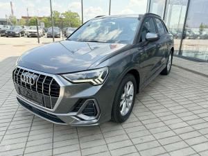 Grey Audi Q3 2023 in Kaunas, with an engine capacity of 1.50 L and mileage of 198 thousand km for 23900 €, photo  on AUTOMOTO.COM.LV