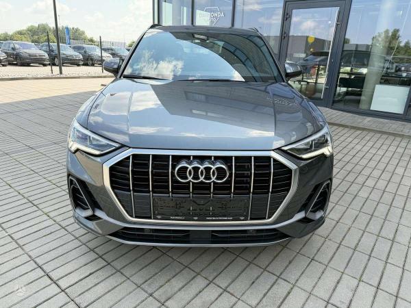 Grey Audi Q3 2023 in Kaunas, with an engine capacity of 1.50 L and mileage of 198 thousand km for 23900 €, photo 2 on AUTOMOTO.COM.LV
