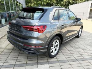 Pelēks Audi Q3 2023 Kauņa, ar dzinēja tilpumu 1.50 L un nobraukumu 198 tūkst. km par 23900 €, foto 5 vietnē AUTOMOTO.COM.LV
