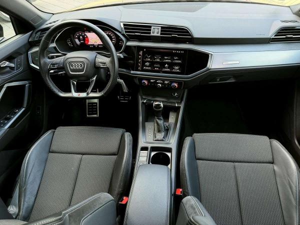 Grey Audi Q3 2023 in Kaunas, with an engine capacity of 1.50 L and mileage of 198 thousand km for 23900 €, photo 7 on AUTOMOTO.COM.LV