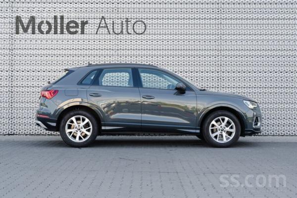 Pelēks Audi Q3 2023 Rīga, ar dzinēja tilpumu 2.00 L un nobraukumu 57 tūkst. km par 27950 €, foto 5 vietnē AUTOMOTO.COM.LV