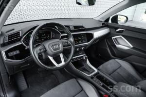 Grey Audi Q3 2023 in Riga, with an engine capacity of 2.00 L and mileage of 57 thousand km for 27950 €, photo 12 on AUTOMOTO.COM.LV