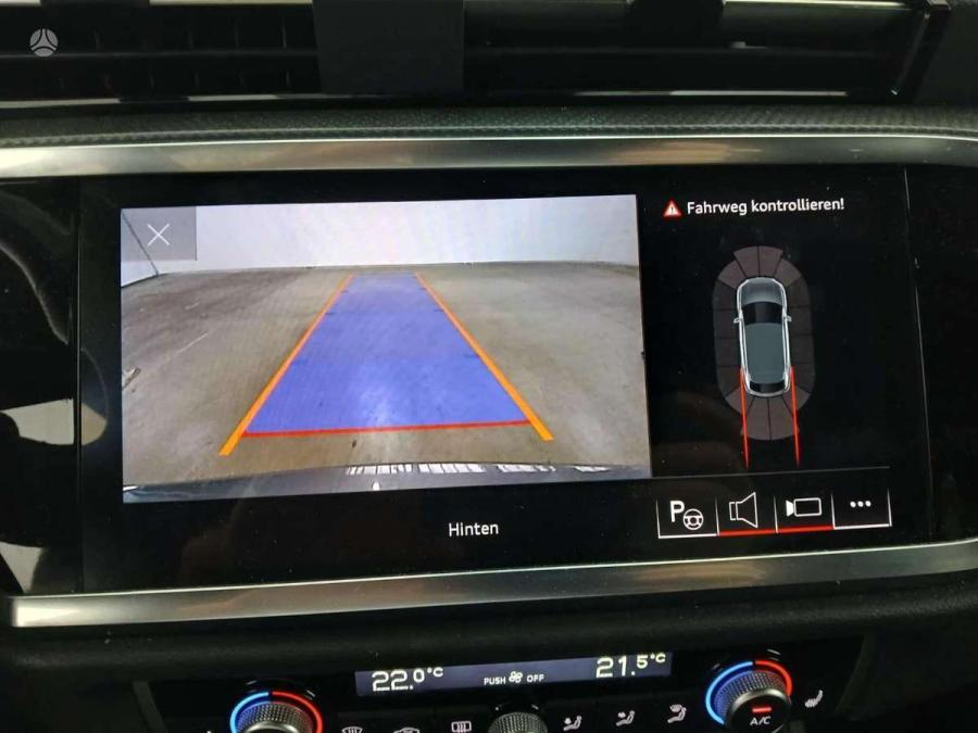 Pelēks Audi Q3 2023 Viļņa, ar dzinēja tilpumu 1.50 L un nobraukumu 154 tūkst. km par 25035 €, foto 19 vietnē AUTOMOTO.COM.LV