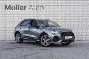 Pelēks Audi Q3 2023 Mārupe, ar dzinēja tilpumu 1.40 L un nobraukumu 124 tūkst. km par 31250 €, foto 3 vietnē AUTOMOTO.COM.LV