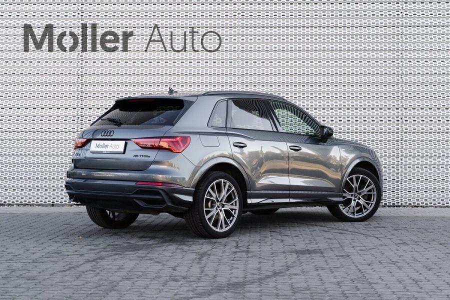 Pelēks Audi Q3 2023 Mārupe, ar dzinēja tilpumu 1.40 L un nobraukumu 124 tūkst. km par 31250 €, foto 5 vietnē AUTOMOTO.COM.LV