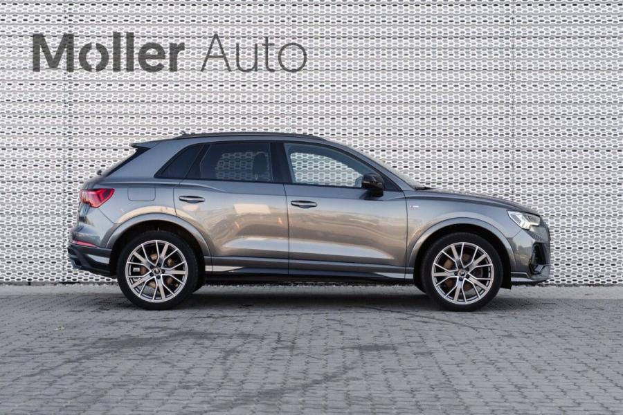 Pelēks Audi Q3 2023 Mārupe, ar dzinēja tilpumu 1.40 L un nobraukumu 124 tūkst. km par 31250 €, foto 6 vietnē AUTOMOTO.COM.LV