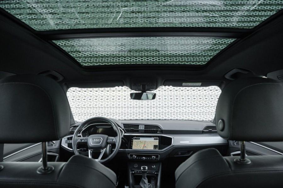 Pelēks Audi Q3 2023 Mārupe, ar dzinēja tilpumu 1.40 L un nobraukumu 124 tūkst. km par 31250 €, foto 8 vietnē AUTOMOTO.COM.LV