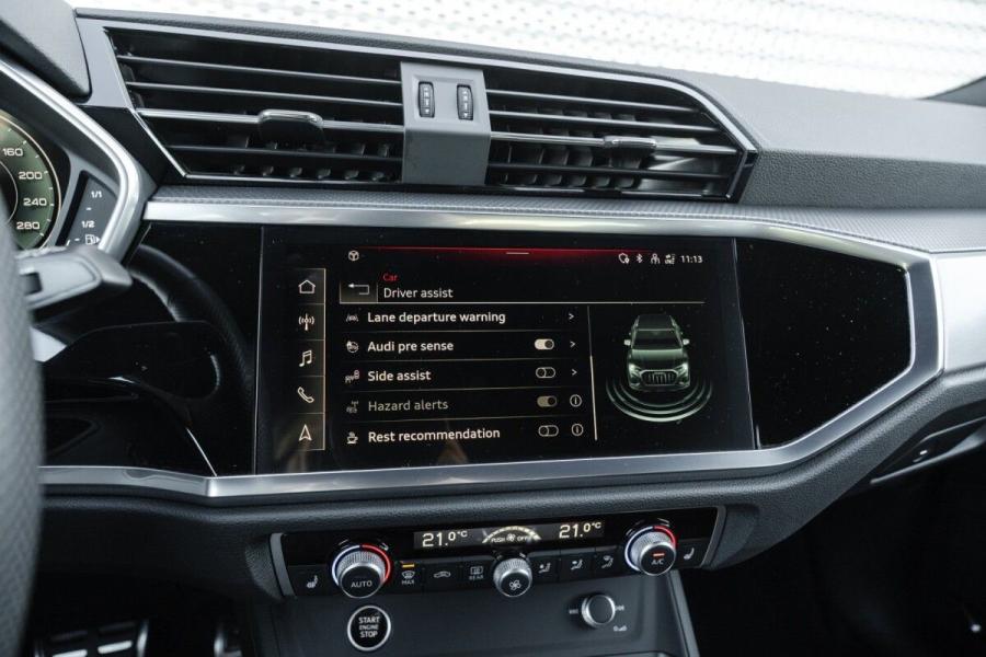 Pelēks Audi Q3 2023 Mārupe, ar dzinēja tilpumu 1.40 L un nobraukumu 124 tūkst. km par 31250 €, foto 25 vietnē AUTOMOTO.COM.LV