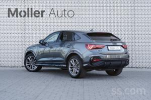 Pelēks Audi Q3 2024 Rīga, ar dzinēja tilpumu 2.00 L un nobraukumu 24 tūkst. km par 39900 €, foto 4 vietnē AUTOMOTO.COM.LV