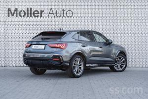 Pelēks Audi Q3 2024 Rīga, ar dzinēja tilpumu 2.00 L un nobraukumu 24 tūkst. km par 39900 €, foto 5 vietnē AUTOMOTO.COM.LV