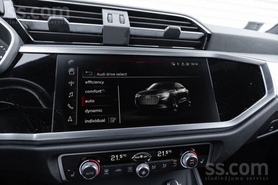 Pelēks Audi Q3 2024 Rīga, ar dzinēja tilpumu 2.00 L un nobraukumu 24 tūkst. km par 39900 €, foto 20 vietnē AUTOMOTO.COM.LV