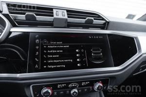 Pelēks Audi Q3 2024 Rīga, ar dzinēja tilpumu 2.00 L un nobraukumu 24 tūkst. km par 39900 €, foto 23 vietnē AUTOMOTO.COM.LV