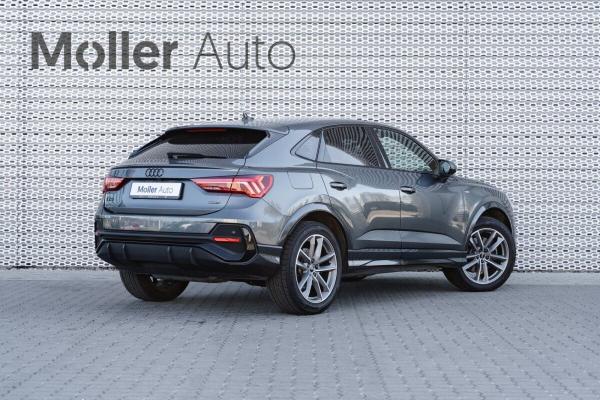 Pelēks Audi Q3 2024 Mārupe, ar dzinēja tilpumu 2.00 L un nobraukumu 24 tūkst. km par 38900 €, foto 4 vietnē AUTOMOTO.COM.LV