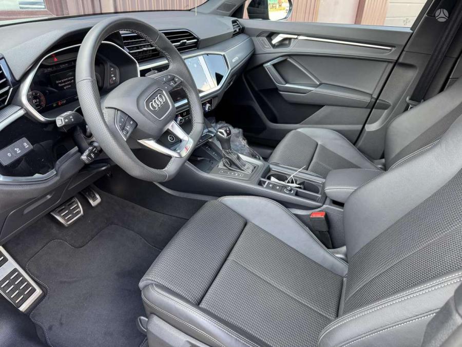 Pelēks Audi Q3 2025 Telšiai, ar dzinēja tilpumu 1.97 L un nobraukumu 0 tūkst. km par 36000 €, foto 15 vietnē AUTOMOTO.COM.LV