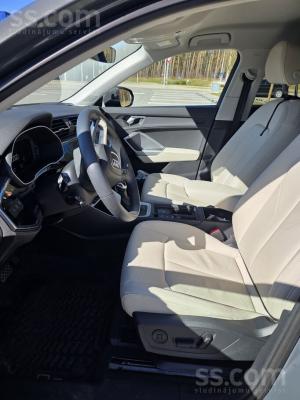 Grey Audi Q3 2025 in Riga, with an engine capacity of 1.50 L and mileage of 13 thousand km for 32500 €, photo 9 on AUTOMOTO.COM.LV