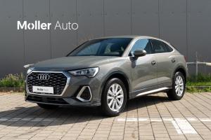 Grey Audi Q3 2025 in Vilnius, with an engine capacity of 2.00 L and mileage of 18 thousand km for 39650 €, photo 1 on AUTOMOTO.COM.LV