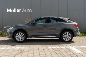 Grey Audi Q3 2025 in Vilnius, with an engine capacity of 2.00 L and mileage of 18 thousand km for 39650 €, photo 4 on AUTOMOTO.COM.LV