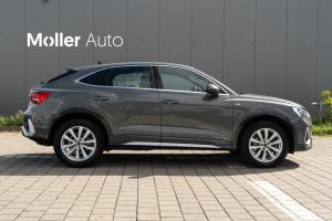 Grey Audi Q3 2025 in Vilnius, with an engine capacity of 2.00 L and mileage of 18 thousand km for 39650 €, photo 8 on AUTOMOTO.COM.LV
