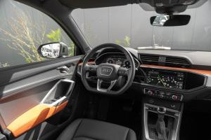 Grey Audi Q3 2025 in Vilnius, with an engine capacity of 2.00 L and mileage of 18 thousand km for 39650 €, photo 20 on AUTOMOTO.COM.LV