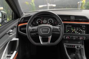 Grey Audi Q3 2025 in Vilnius, with an engine capacity of 2.00 L and mileage of 18 thousand km for 39650 €, photo 21 on AUTOMOTO.COM.LV