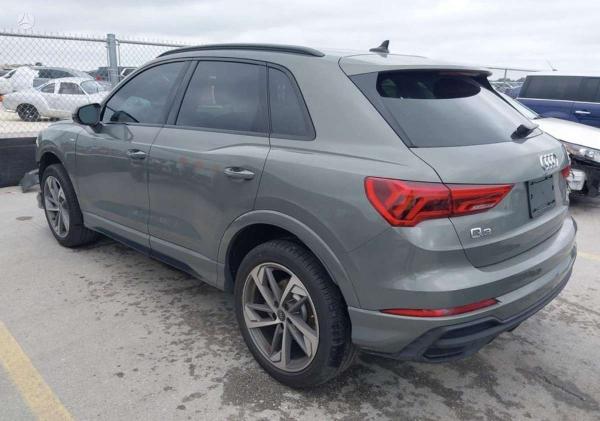 Grey Audi Q3 2025 in Kaunas, with an engine capacity of 1.98 L and mileage of 16 thousand km for 17500 €, photo 1 on AUTOMOTO.COM.LV