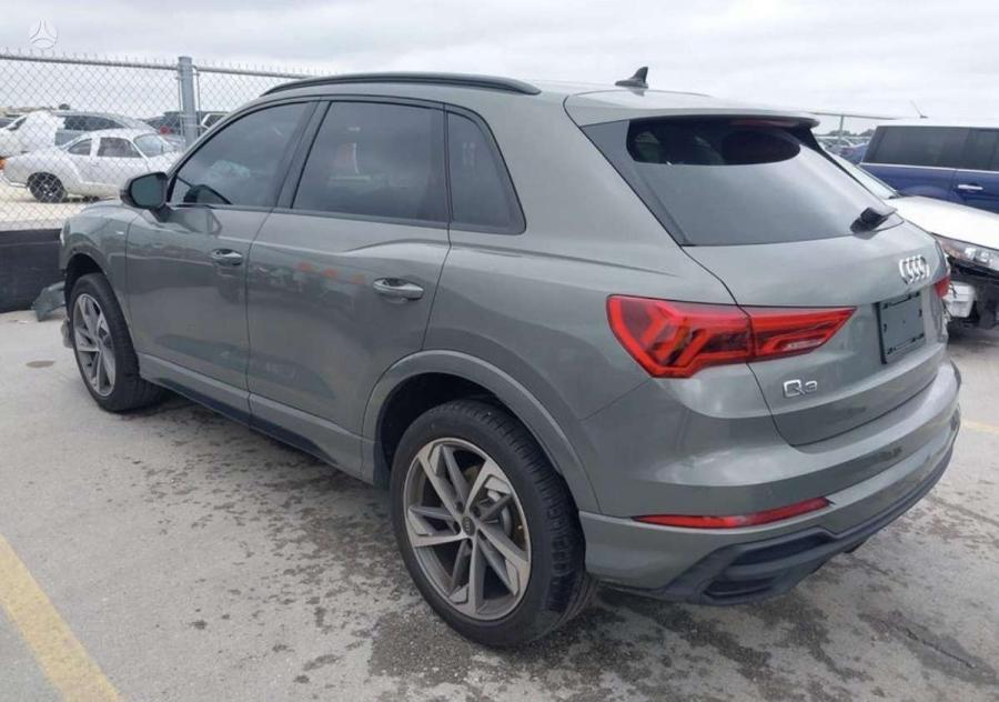 Pelēks Audi Q3 2025 Kauņa, ar dzinēja tilpumu 1.98 L un nobraukumu 16 tūkst. km par 17500 €, foto 1 vietnē AUTOMOTO.COM.LV