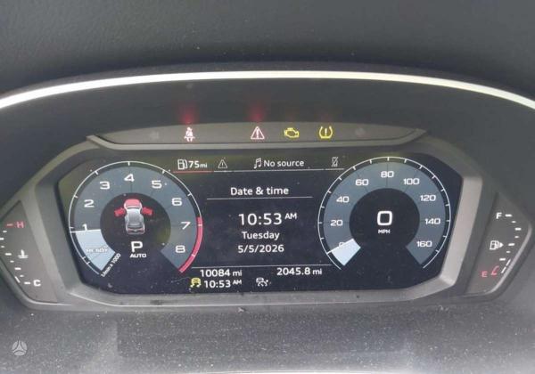Grey Audi Q3 2025 in Kaunas, with an engine capacity of 1.98 L and mileage of 16 thousand km for 17500 €, photo 7 on AUTOMOTO.COM.LV