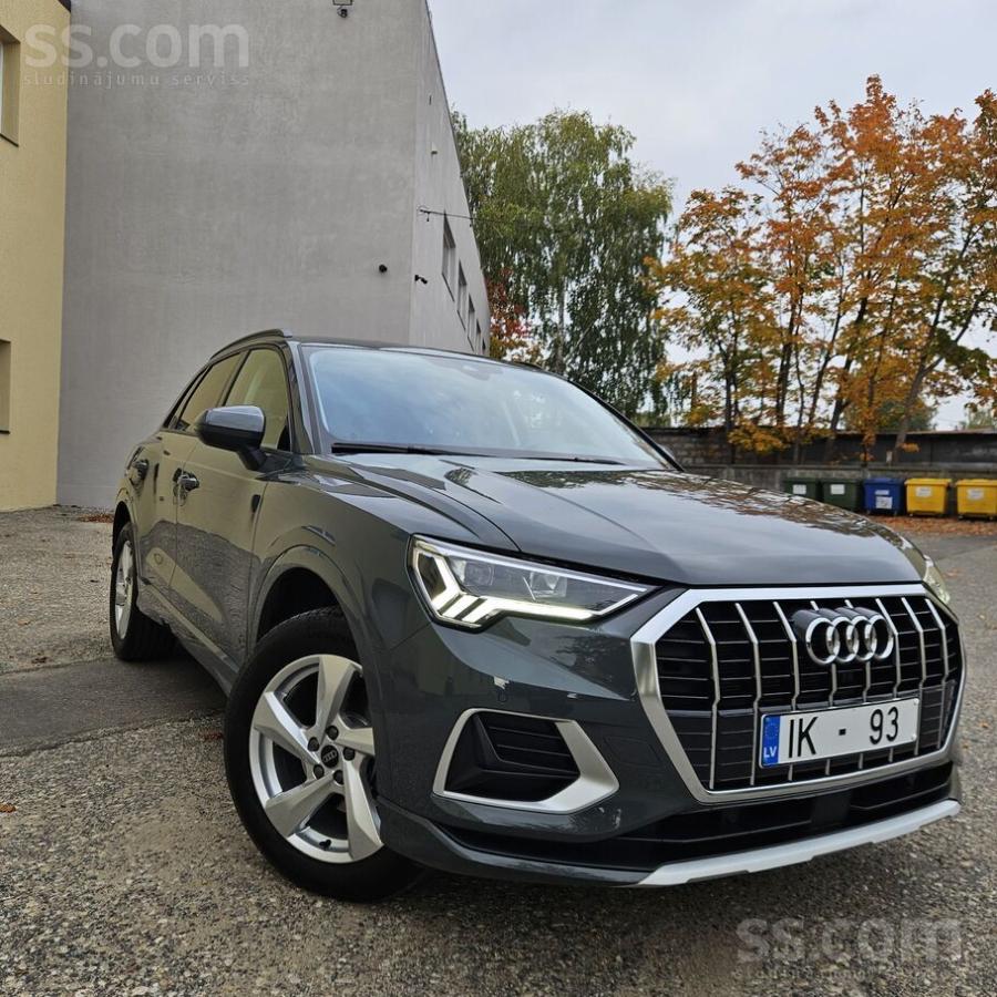 Grey Audi Q3 2025 in Riga, with an engine capacity of 1.50 L and mileage of 19 thousand km for 34700 €, photo 4 on AUTOMOTO.COM.LV