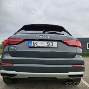 Grey Audi Q3 2025 in Riga, with an engine capacity of 1.50 L and mileage of 19 thousand km for 34700 €, photo 5 on AUTOMOTO.COM.LV