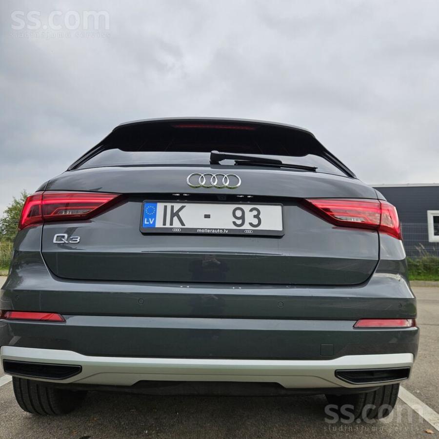 Grey Audi Q3 2025 in Riga, with an engine capacity of 1.50 L and mileage of 19 thousand km for 34700 €, photo 5 on AUTOMOTO.COM.LV
