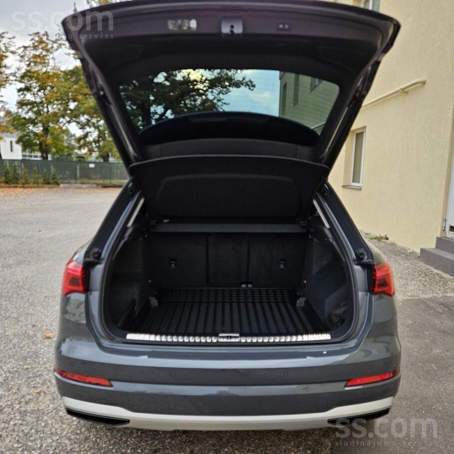 Grey Audi Q3 2025 in Riga, with an engine capacity of 1.50 L and mileage of 19 thousand km for 34700 €, photo 13 on AUTOMOTO.COM.LV