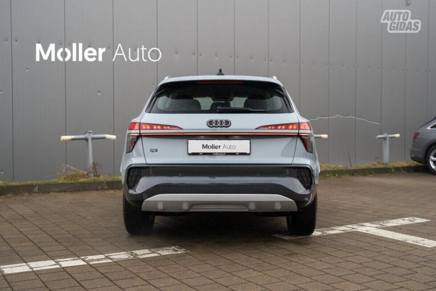 Grey Audi Q3 2026 in Vilnius, with an engine capacity of 1.50 L and mileage of 120 thousand km for 38800 €, photo 4 on AUTOMOTO.COM.LV