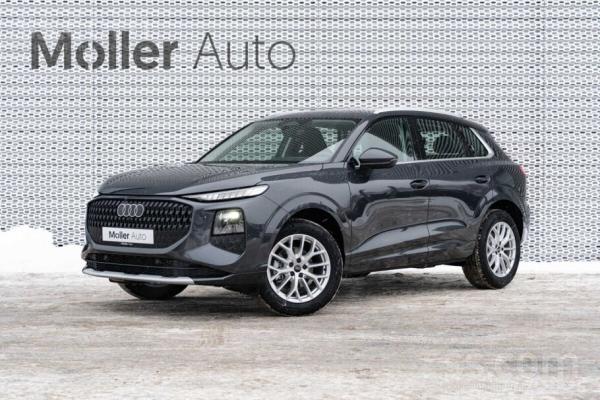 Grey Audi Q3 2026 in Riga, with an engine capacity of 1.50 L and mileage of 4 thousand km for 42900 €, photo 1 on AUTOMOTO.COM.LV