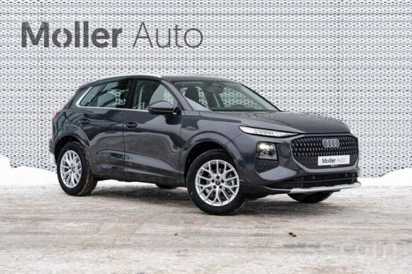 Grey Audi Q3 2026 in Riga, with an engine capacity of 1.50 L and mileage of 4 thousand km for 42900 €, photo 2 on AUTOMOTO.COM.LV