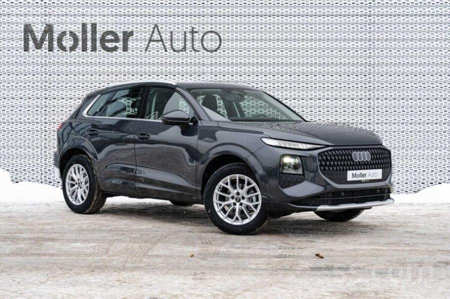 Pelēks Audi Q3 2026 Rīga, ar dzinēja tilpumu 1.50 L un nobraukumu 4 tūkst. km par 42900 €, foto 3 vietnē AUTOMOTO.COM.LV
