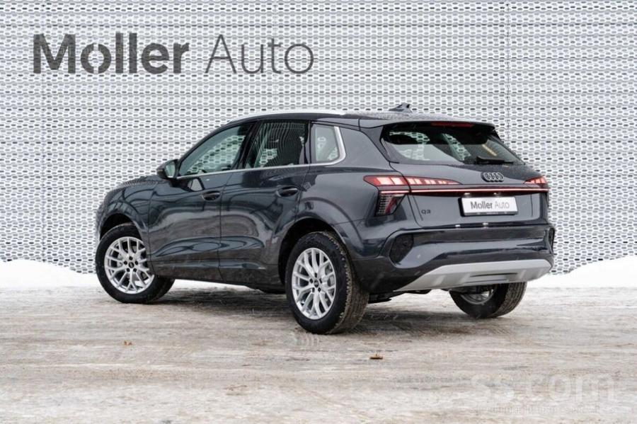Pelēks Audi Q3 2026 Rīga, ar dzinēja tilpumu 1.50 L un nobraukumu 4 tūkst. km par 42900 €, foto 4 vietnē AUTOMOTO.COM.LV